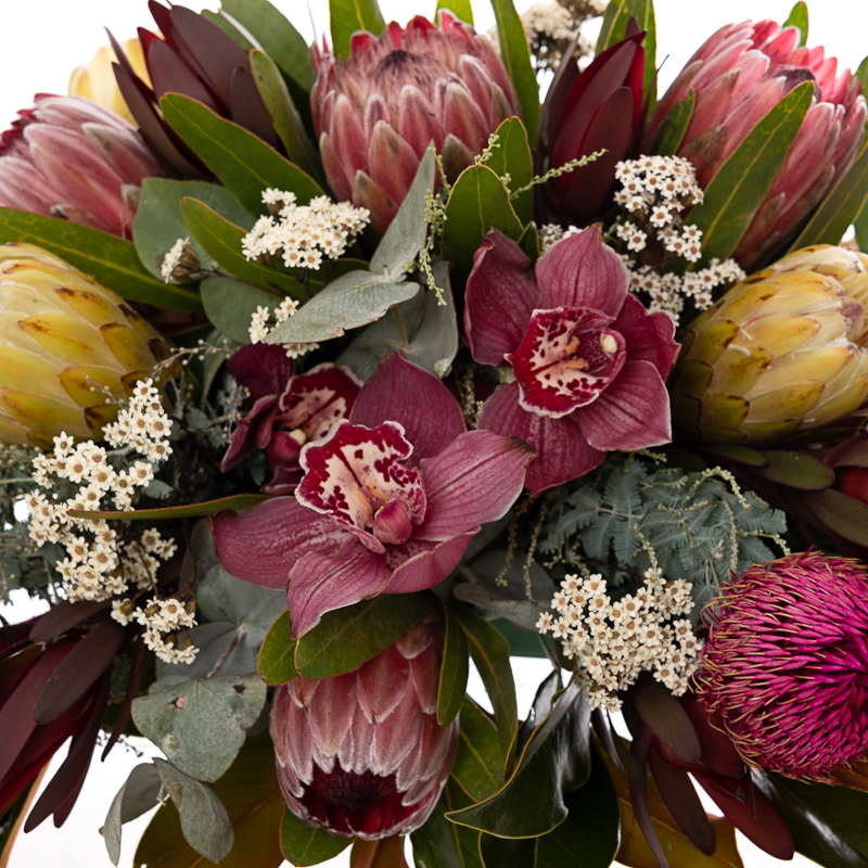 Native Funeral Casket Arrangement | Flora Blume